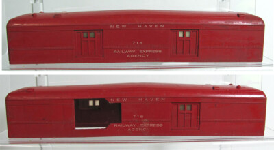 718R AMERICAN FLYER 718 RED REA NEW HAVEN OPERATING MAIL CAR | eBay