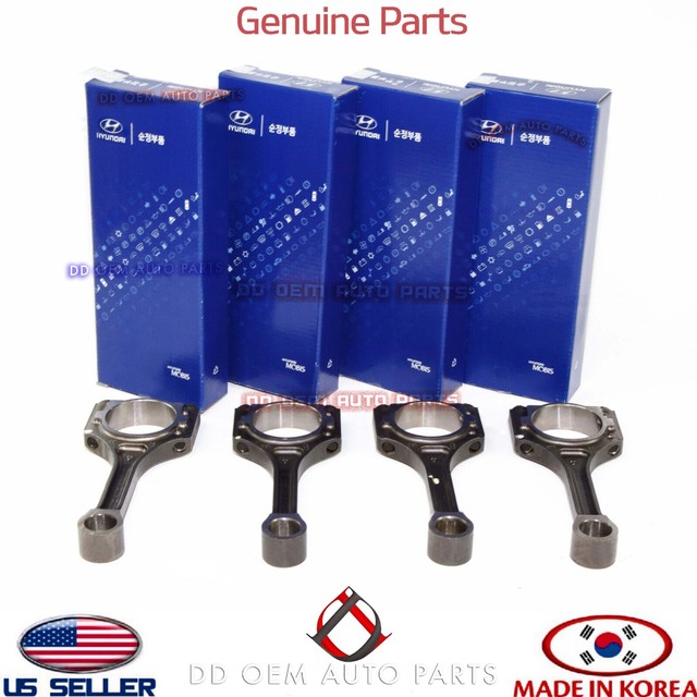 Connecting Rod 4pcs Genuine Sonata Optima Tucson Sportage Forte 2.4l ...
