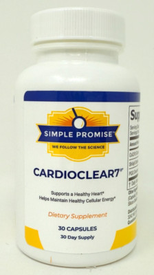 Cardio Clear 7 - 30 Capsules New/Sealed Exp 9/2026 Free Shipping! | eBay