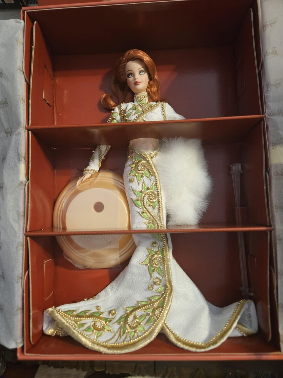 Radiant Redhead Barbie Doll Bob Mackie The Red Carpet Collection | eBay