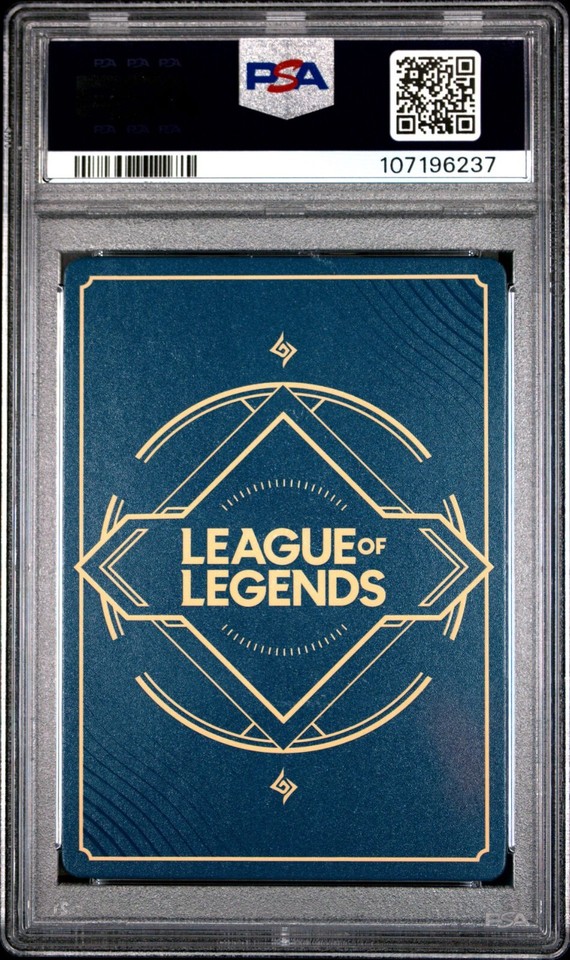 PSA 10 JINX FOIL ARC-005 LEAGUE OF LEGENDS RIFTBOUND ARCANE PROMO CARD ...