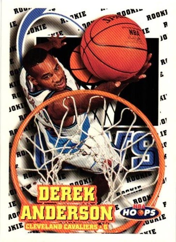 1997-98 NBA HOOPS DEREK ANDERSON BASKETBALL RC ROOKIE | eBay
