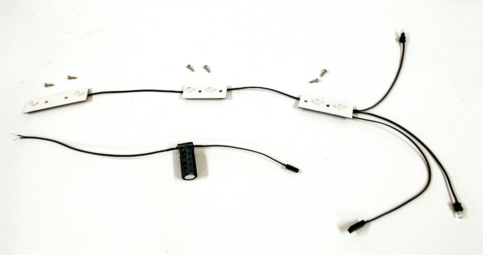 WARM WHITE LED LIGHT KIT FOR LGB 4075 41750 AND SIMILAR G SCALE CABOOSE ...