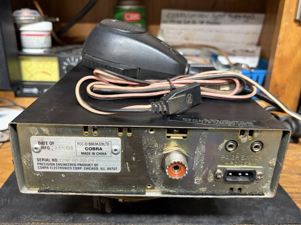 Cobra 29 Ltd Peaked And Tuned With Stock Cobra Microphone | eBay