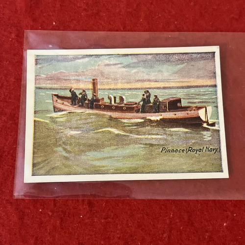 1929 Sarony “Ships Of All Ages” NAVY PINNACE Tobacco Card #41 EX | eBay