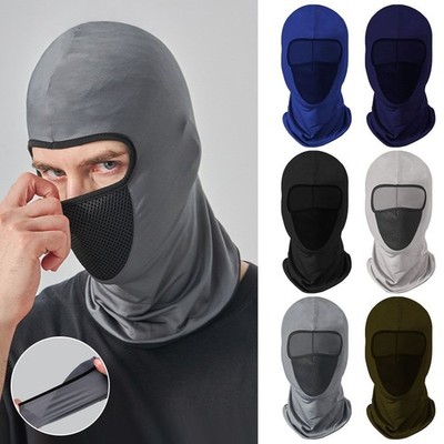UV Protection Full Face Cap Windproof Face Cover Cycling Balaclava ...