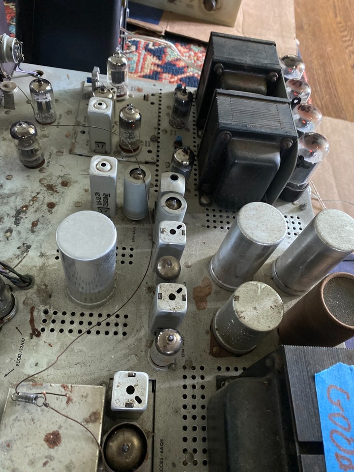 fisher 500B tube receiver working | eBay