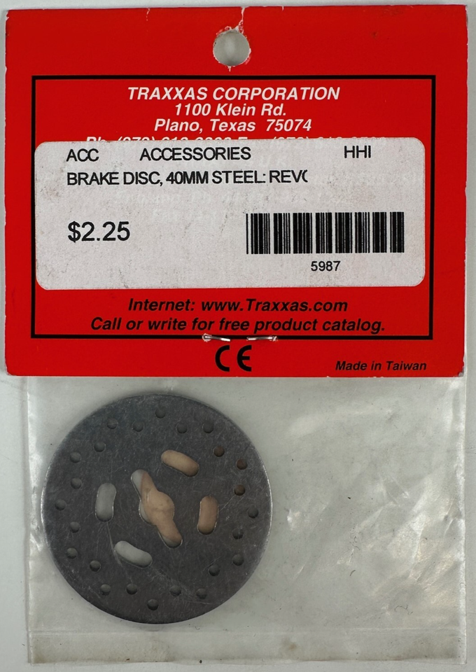 Traxxas 5364 40mm Steel Brake Disc New | eBay
