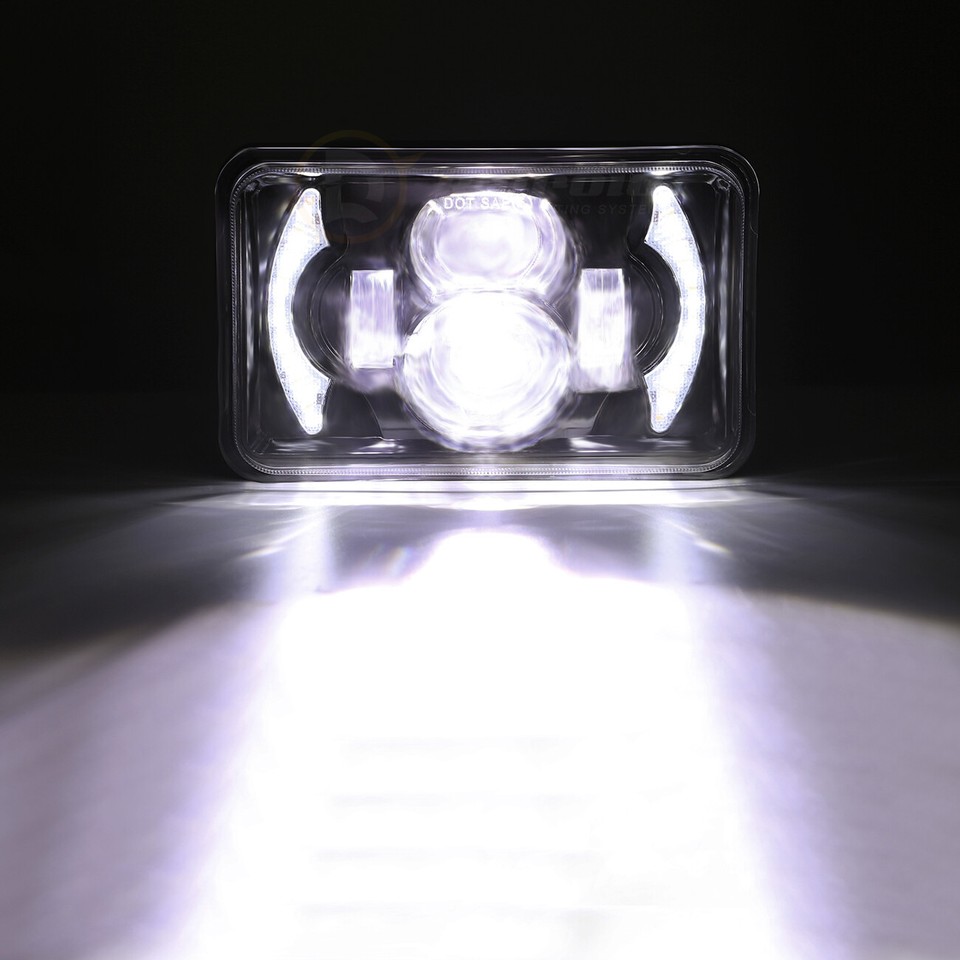 For Chevy S10 Blazer 1994-1997 4x6 inch LED Headlight Hi-Lo Sealed Beam ...