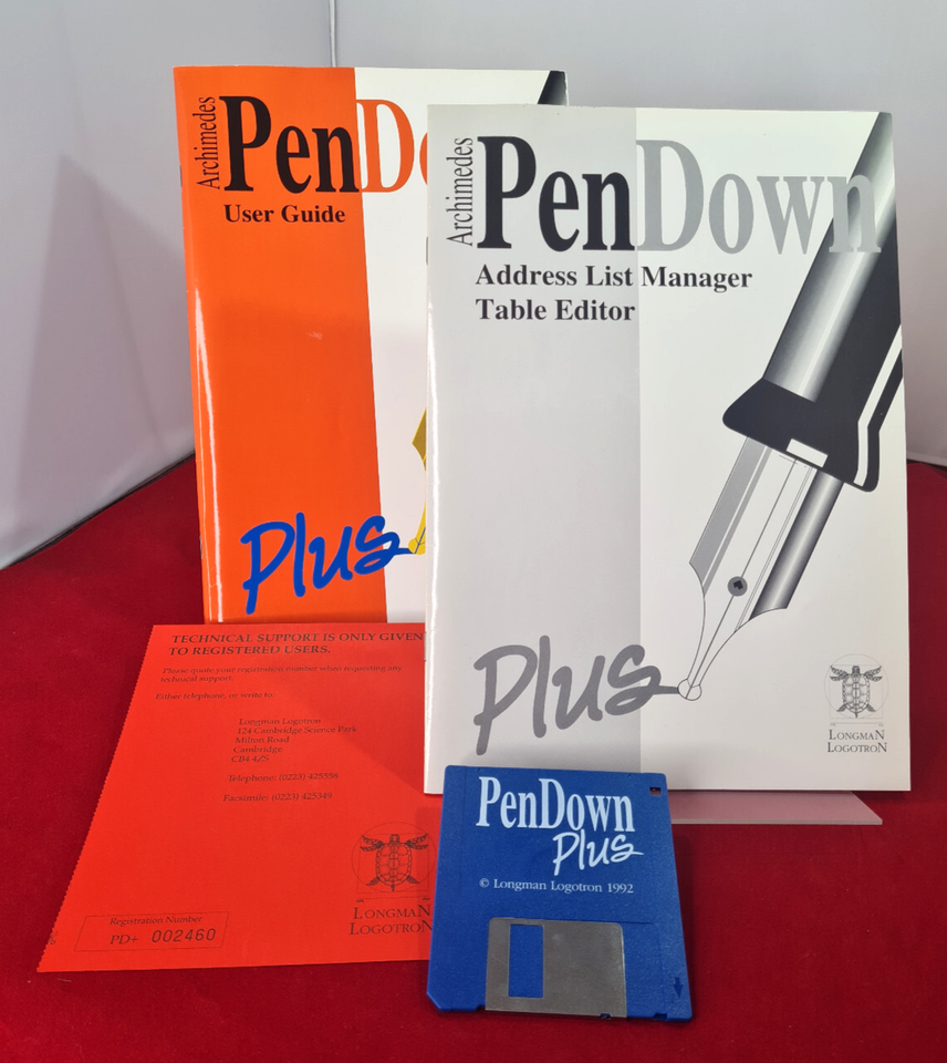 Boxed PenDown Plus Software & Guide for Acorn RISC OS by Longman ...