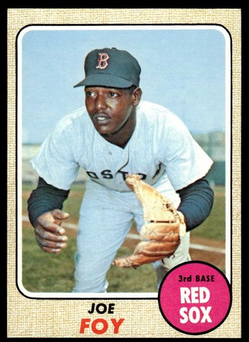 1968 Topps Joe Foy Boston Red Sox #387 Set Break | eBay