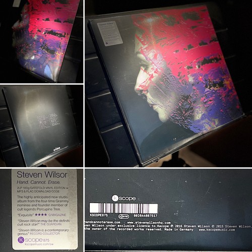 *STEVEN WILSON* HAND.CANNOT.ERASE.2015 FIRST ORIGINAL UK VINYL 2 LP ...