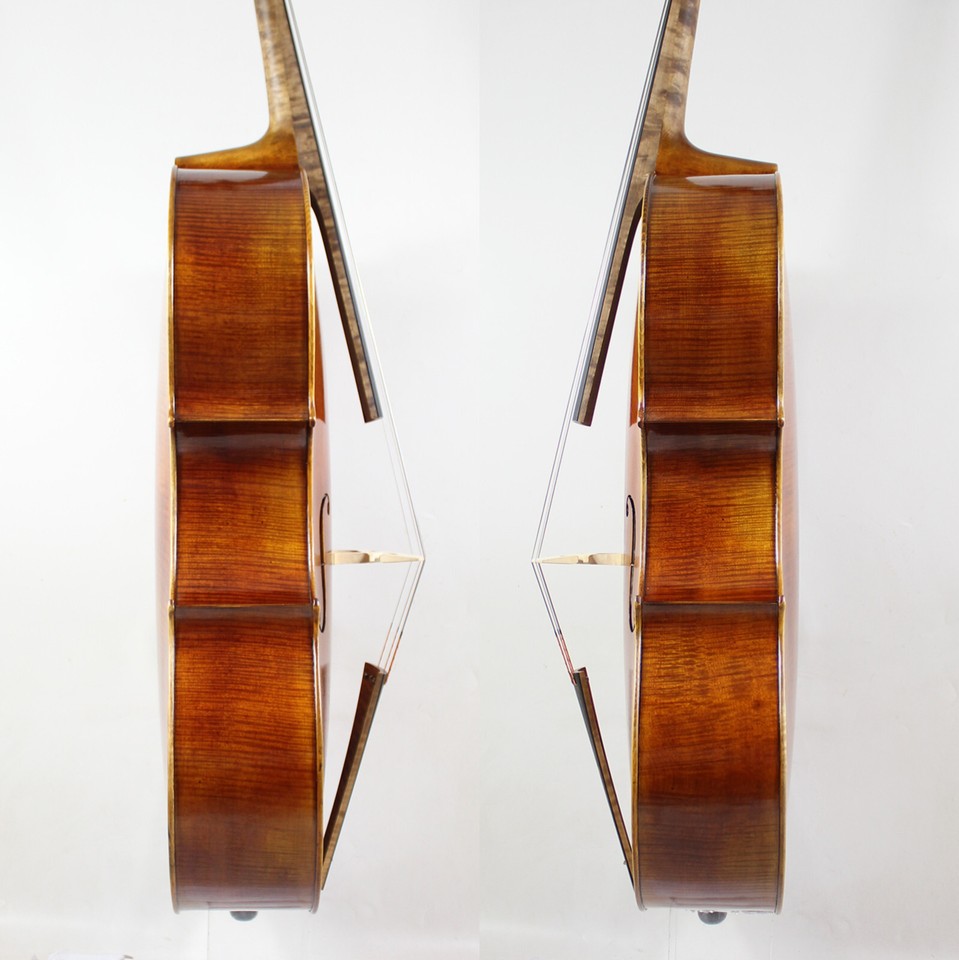 Baroque Cello! Master's Own Work! Pietro Giacomo Rogeri Cello 1717 ...