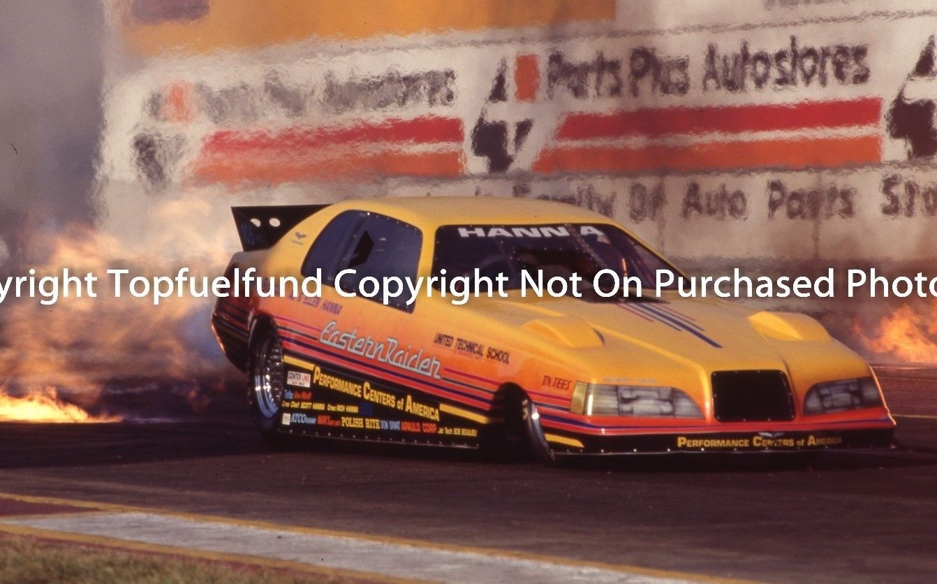 Hanna Motorsports Eastern Raider Ford Thunderbird Jet Funny Car 1989 ...