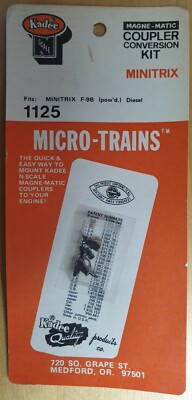 MICRO-TRAINS Kadee N 1125 MAGNE-MATIC COUPLER CONVERSIONS KIT ...