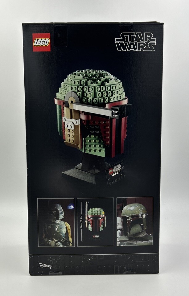 LEGO 75277 STAR WARS BOBA FETT HELMET - RETIRED COLLECTIBLE BUILDING ...