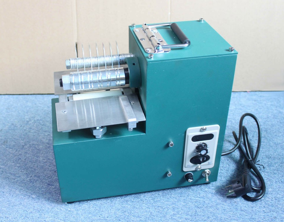 Electric Leather Strip Cutting Machine Slitter Shoe Bags Strap Cutter ...