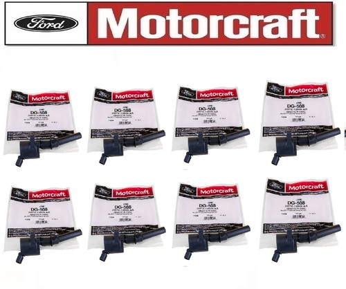 Set Of 8 OEM Motorcraft Ignition Coils For LINCOLN TOWN CAR 1998-2011 ...