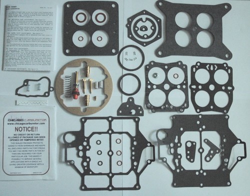 1957-58 CARB KIT CARTER WCFB DODGE 4 BARRELS 1X4 2X4 NEW DOES 6 ...