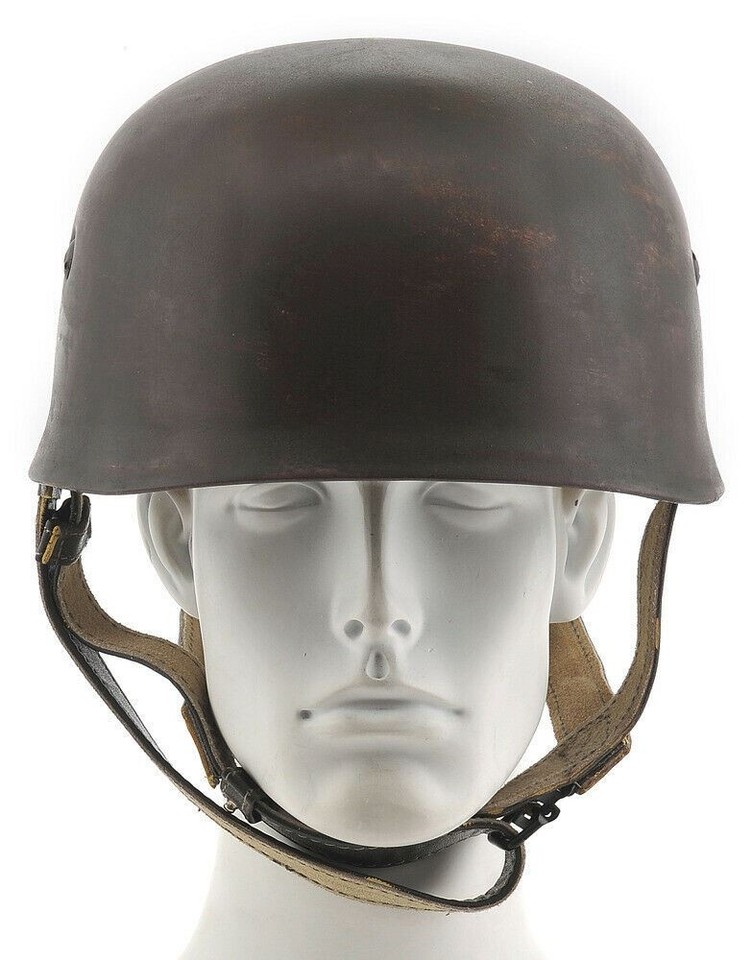 GERMAN WW2 PARATROOPER FALLSCHIRMJAGER HELMET HAND AGED | eBay
