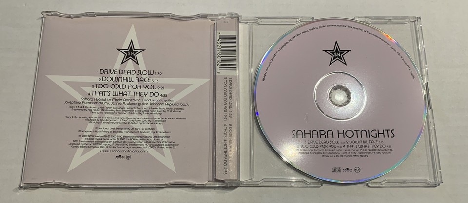 SAHARA HOTNIGHTS Drive Dead Slow EP CD-Casablanca The Donnas ...