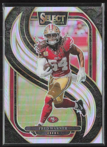 2024 Select Football #157 Fred Warner Premier Silver | eBay