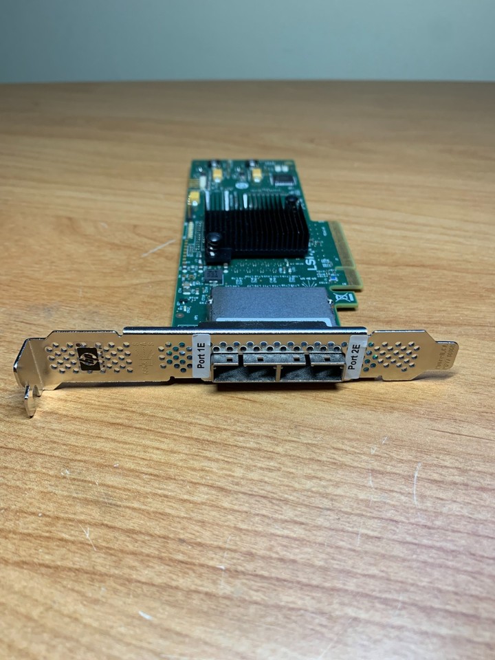 LSI SAS9200-8e-HP PCIE HBA SAS SATA Host Bus Adapter 6Gb/s High Profile ...