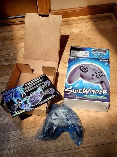 Microsoft Sidewinder X08 09336 PC Game Pad USB controller | eBay