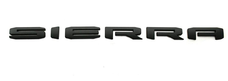 6Pc Fits 2019-2022 Car SIERRA SLT X31 Emblems Kit Badges Car Decal ...