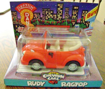 1999-CHEVRON CARS "Rudy Ragtop" (1-Toy Car) by Chevron [NIP] | eBay