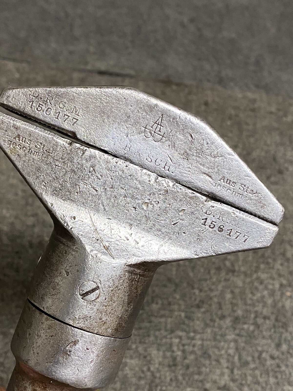 Rare VTG Wrench Double Sided Adjustable Wrench B & Sch. Germany DRGM ...