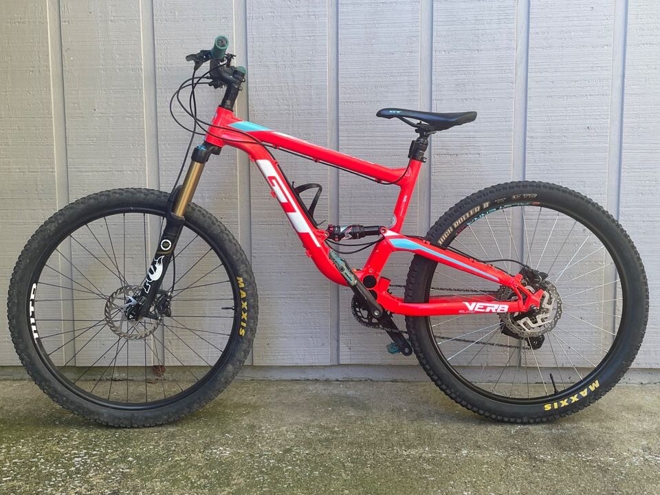 GT Verb Elite Mountain Bike - 2018 - Orange/Teal | eBay