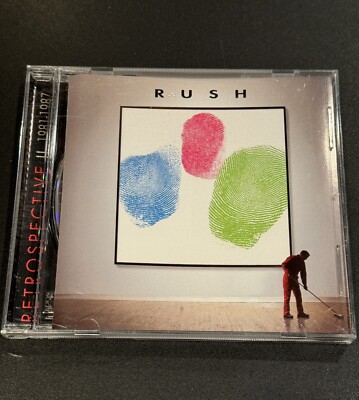 Rush Retrospective II 2 1981 - 1987 CD Album Music Tom Sawyer Hits ...