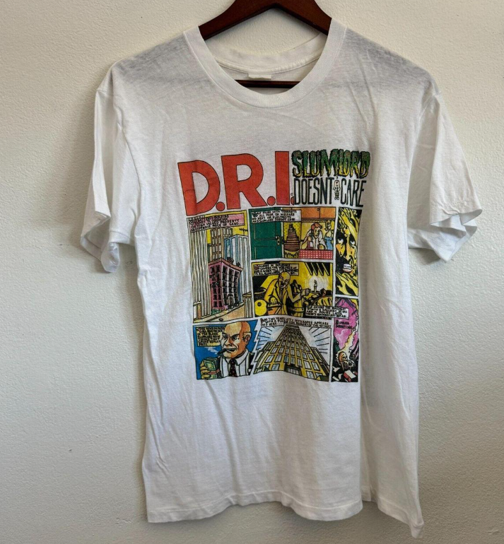 D.R.I. tour 1988 T-shirt Cotton Unisex Tee All Size S-5Xl | eBay