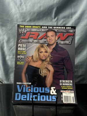 WWE WWF Raw Magazine Trish & Christian SEE DESCRIPTION | eBay