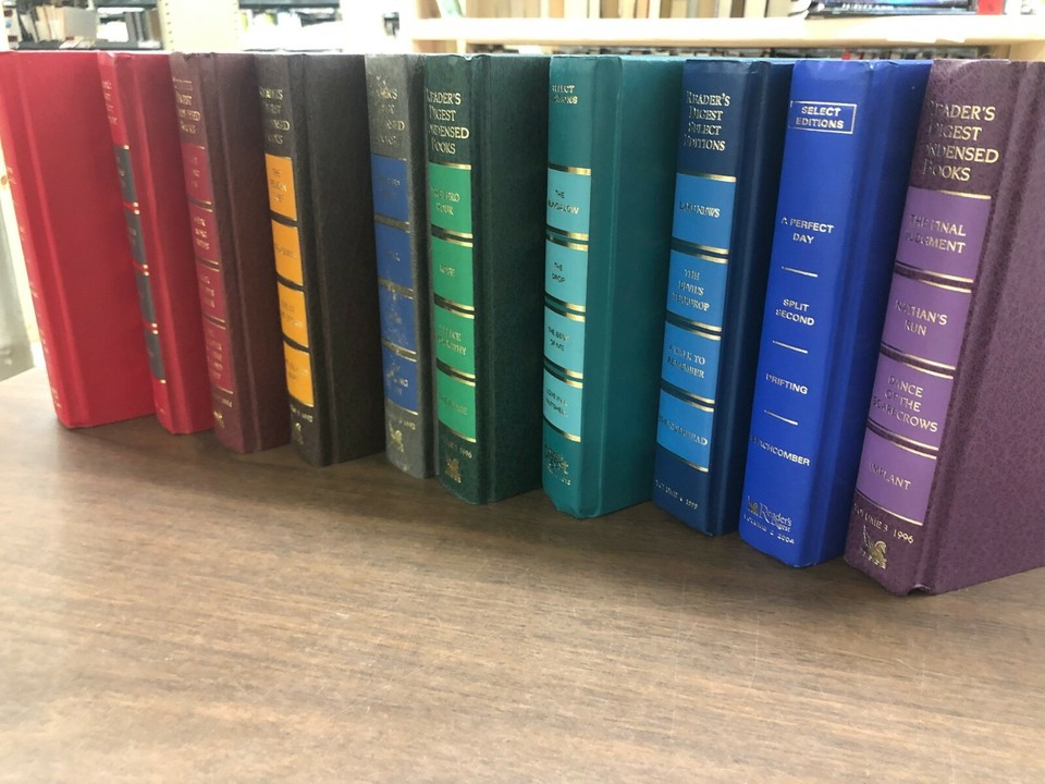 12 Solid only Readers Digest books lot of hardcover books collection ...