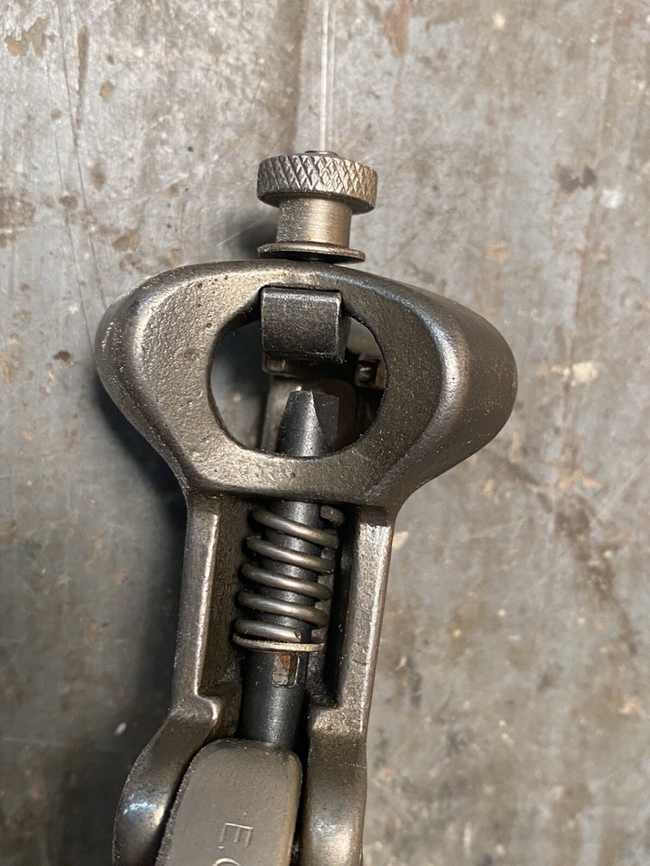 Vintage E.C. STEARNS & Co. Saw Set Adjustable Hand Saw Tooth Setter USA ...