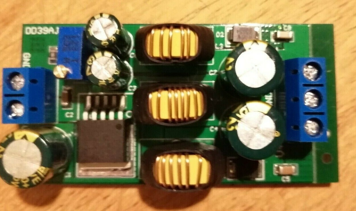 Dual Output Variable PSU DC-DC 20W Positive Negative Step Up Down Boost ...