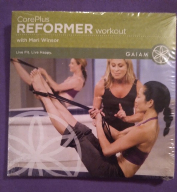 Gaiam CorePlus Reformer Workout With Mari Winsor (dvd 2008 Gaiam) for ...