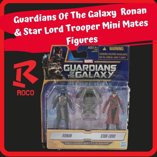 Guardians Of The Galaxy Ronan & Star Lord Trooper Mini Mates Figures | eBay