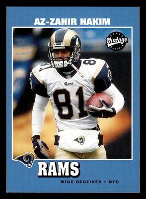 Az-Zahir Hakim 2001 Upper Deck Vintage #143 St. Louis Rams | eBay