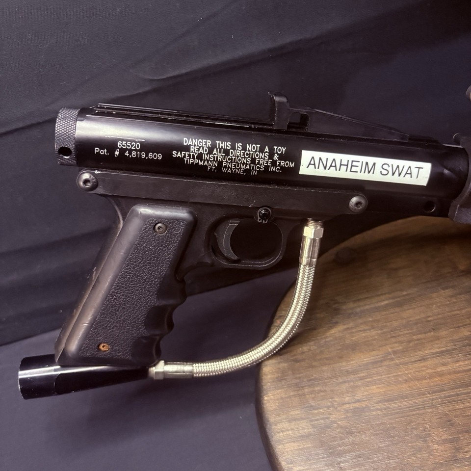 Pepper Ball SA200 Tippmann Pro-Carbine .68 Launcher SWAT Riot Control ...