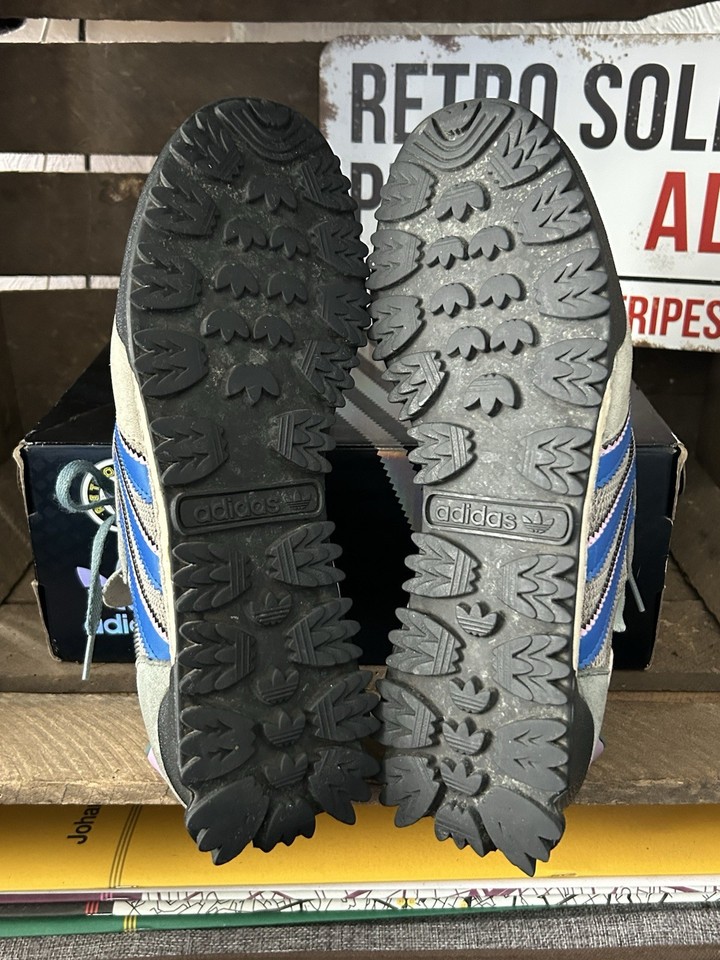 Adidas Originals ® Marathon TR Ash Green Pink Suede UK 8 2018 | eBay UK