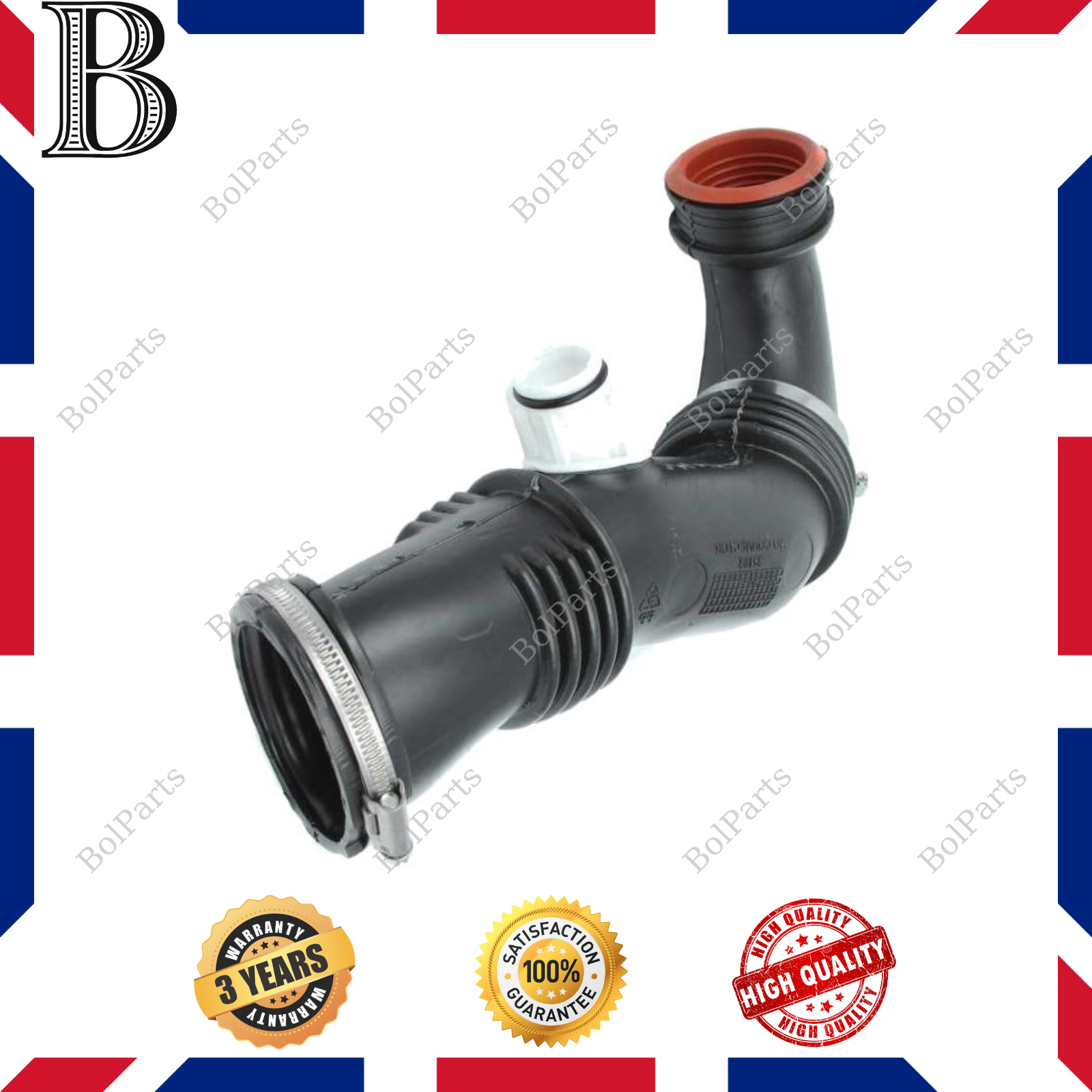 Turbo Intercooler Pipe Hose for Citroen Berlingo C2 C3 C4 C5 Jumpy 1434 ...
