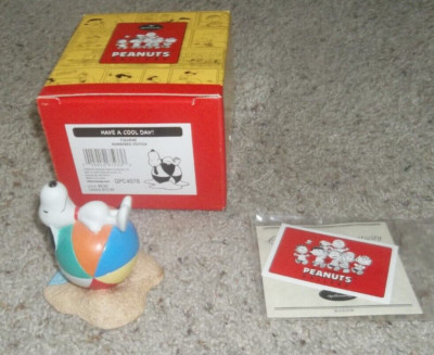 Hallmark Peanuts Gallery Figurine "Have a Cool Day" QPC4076 NIB | eBay