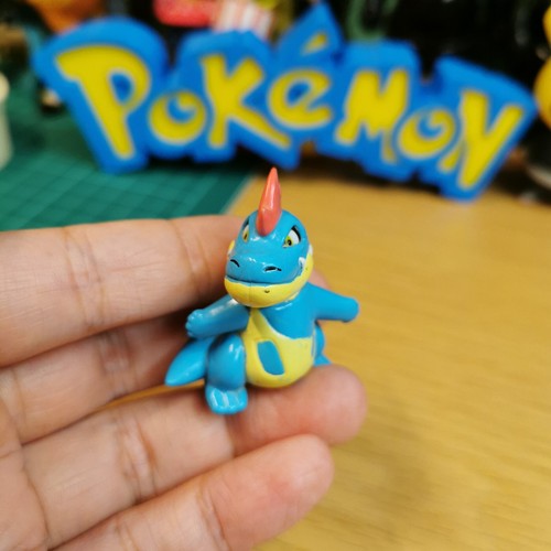 BOOTLEG TOMY Pokemon CROCONAW 1.5" Mini Figure CGTSJ Nintendo Vintage ...