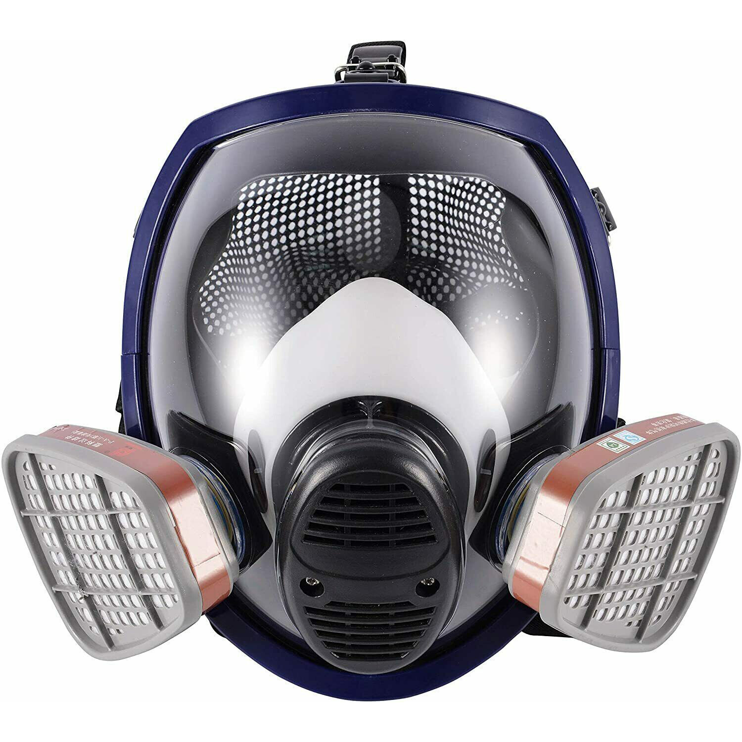6800 Spray Painting Mask 15 in 1 Set Full Face Chemical Gas Vapor ...