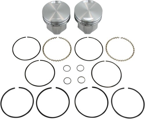 KB Performance KB Cast Flat Top Piston Set 3.538 /+.040 4.250 8.7:1 ...