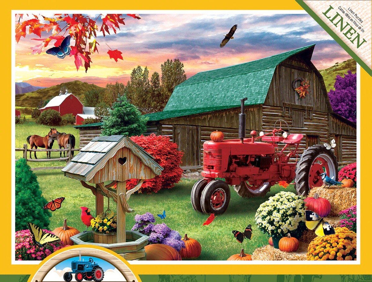 Puzzle Farm House Jigsaw Puzzle Of Traditional 1930s Farm House Fine