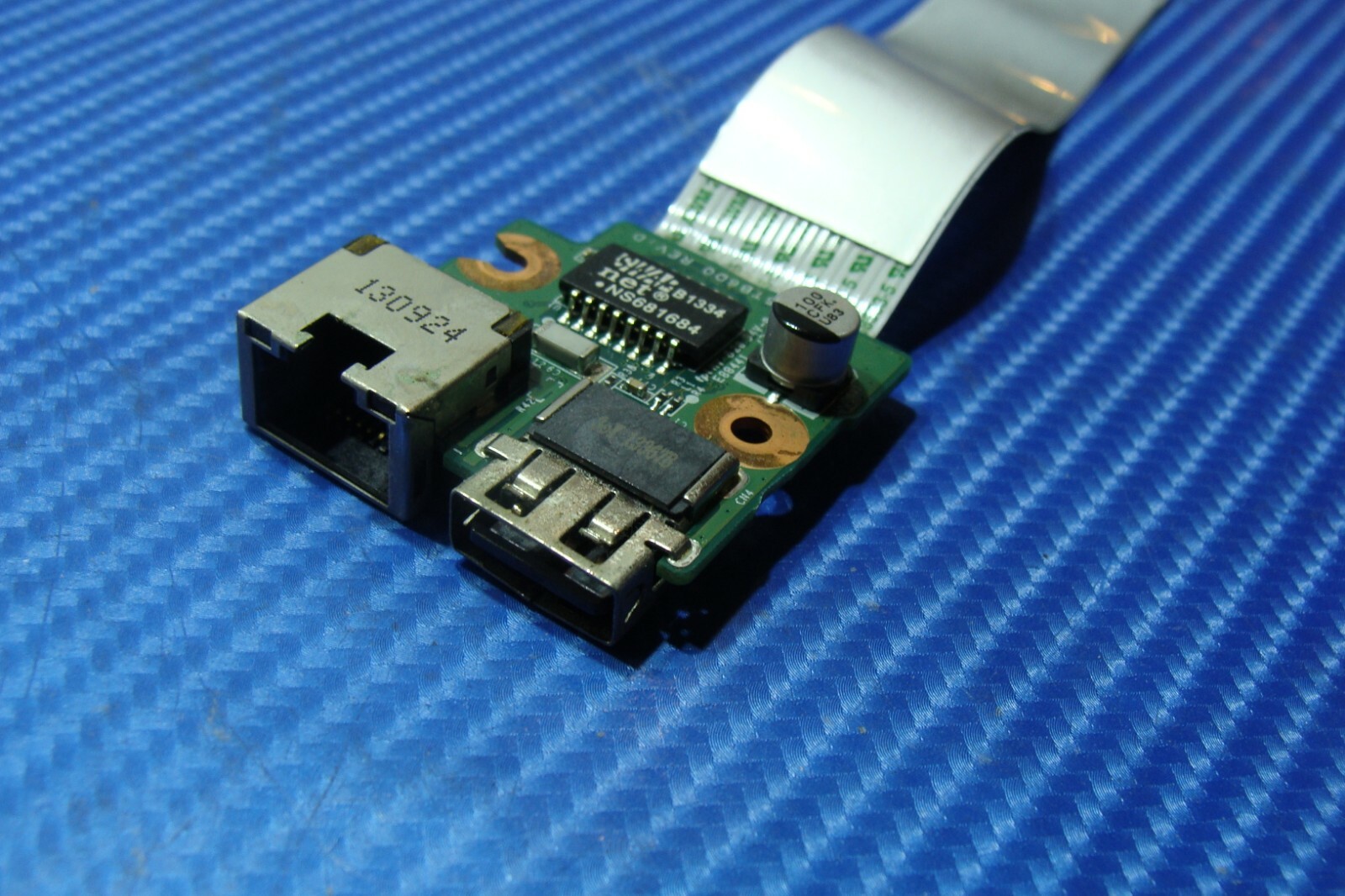 HP Pavilion 17.3" 17-e055nr Genuine USB LAN Port Board w/Cable ...